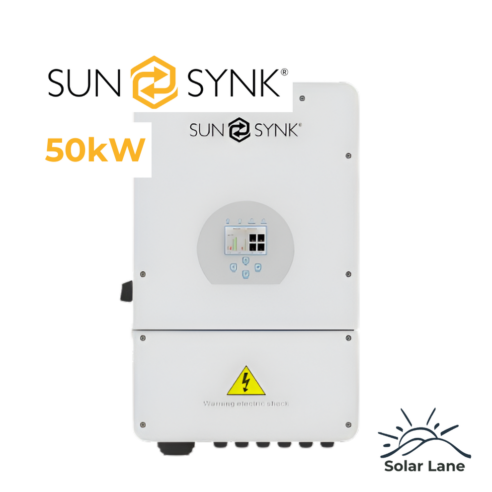 Sunsynk 50KW HV Hybrid Inverter (Three Phase) – Solar Lane